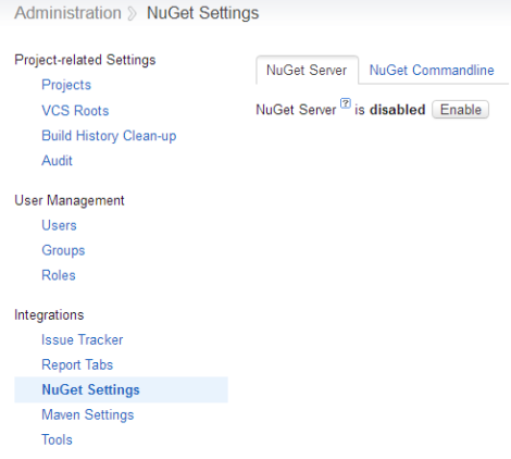 TeamCity NuGet Administration – Nick’s Blog